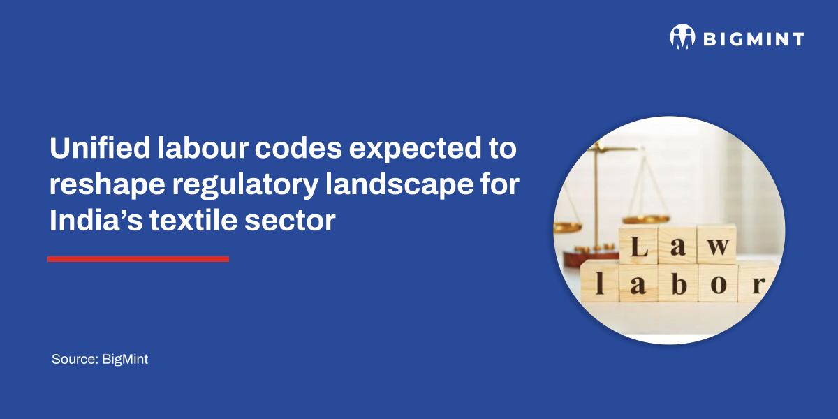 Unified labour codes expected to reshape regulatory landscape for India ...