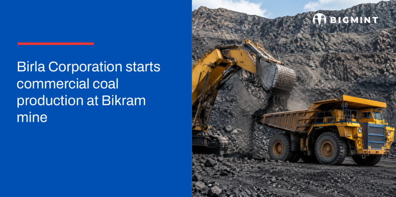 India: Birla Corporation starts commercial coal production at Bikram ...